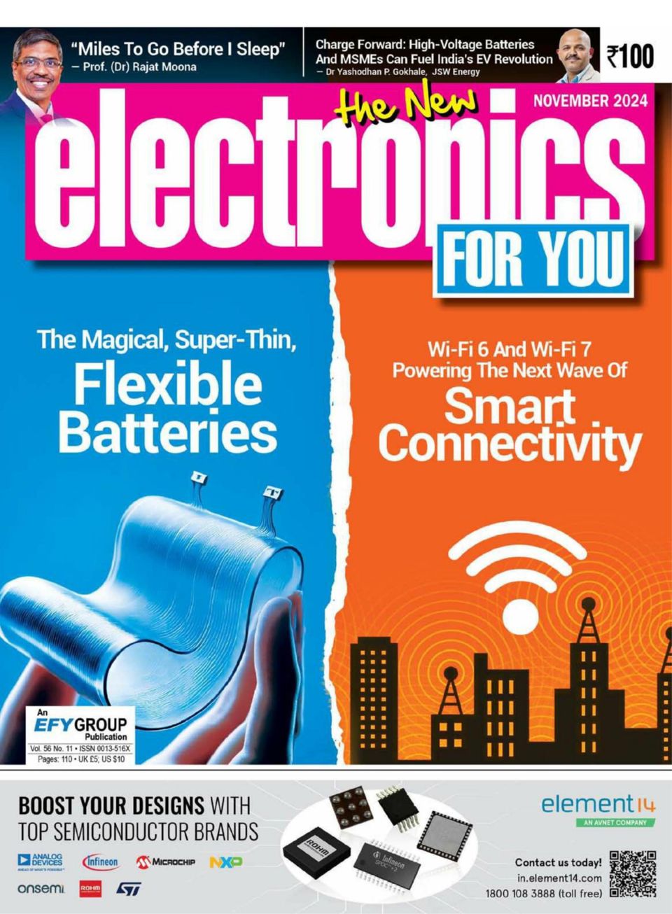 Get digital access to Electronics For You - November 2024 issue | Magzter.com